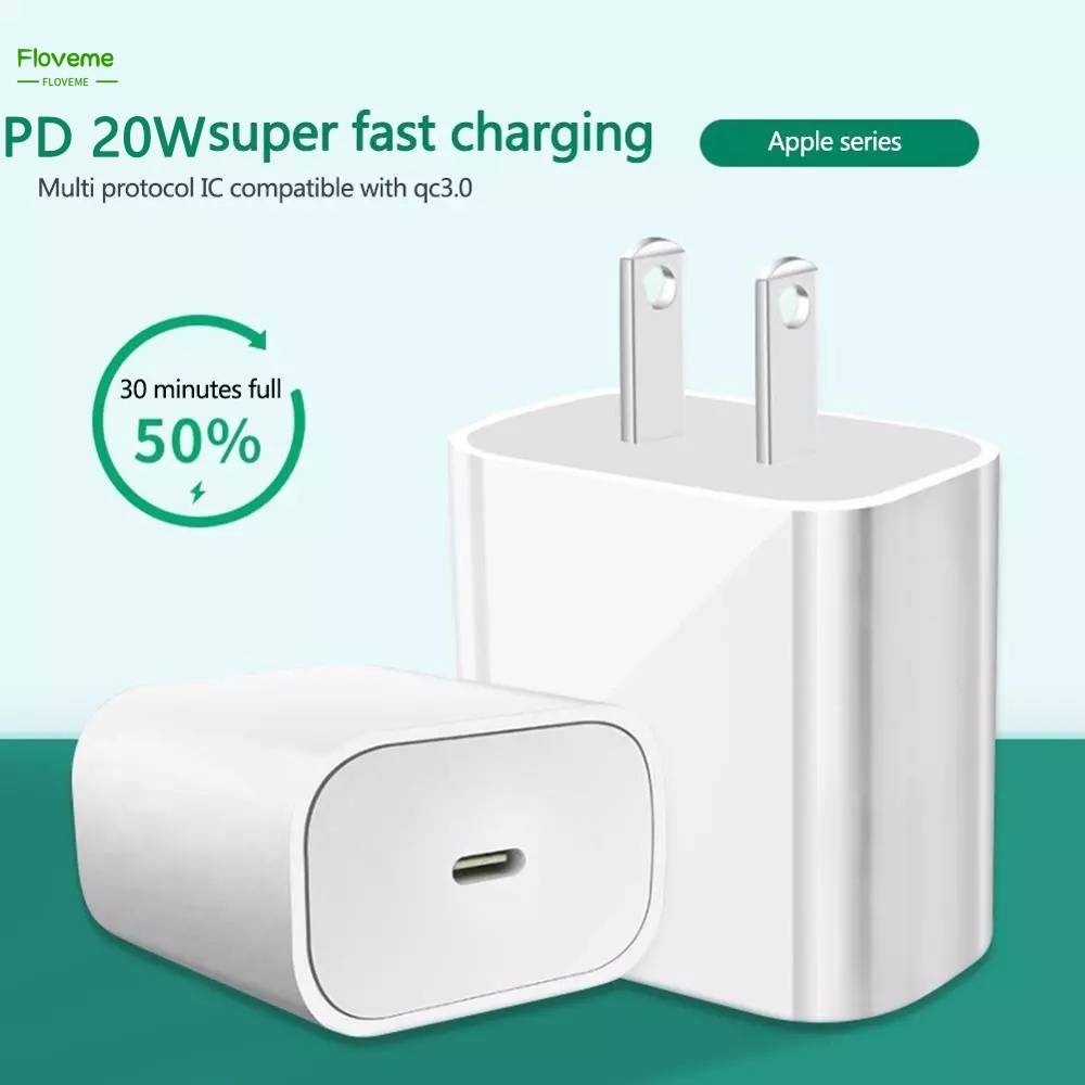 IPhone 12 Fast Charge 20W Charging Head Type-c Charging Adapter PD ...
