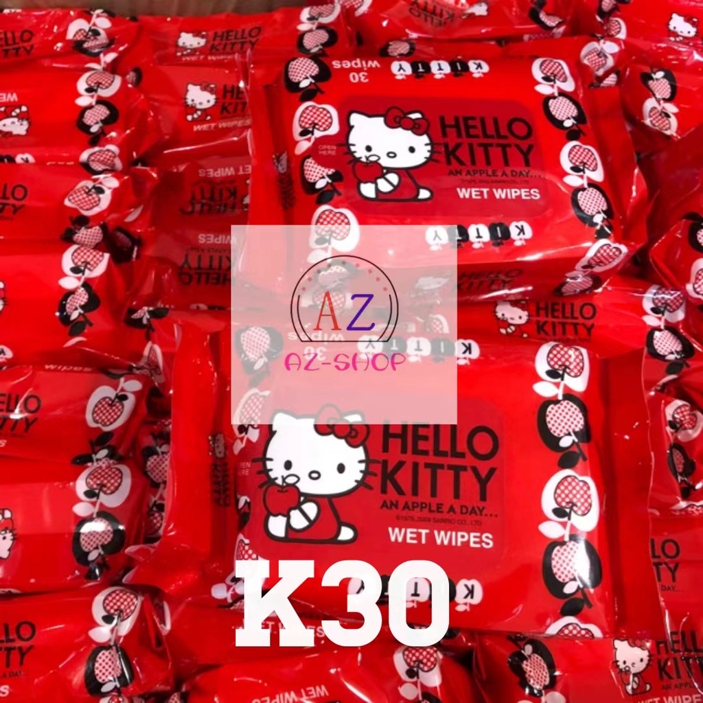 Hello Kitty wet wipes (HK30 & HK20) good quality | Shopee Philippines