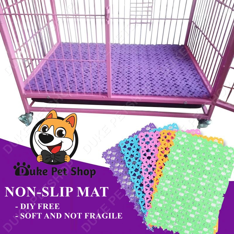 Multifunctional Splicing Plastic Mat Pet Dog Cat Pad Mesh Mat Bathroom ...