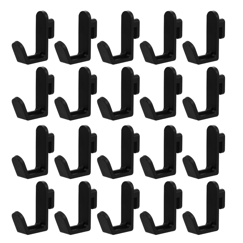 [READY STOCK] Shelves White Plastic Hangers Hook up Pegboard J Storage ...