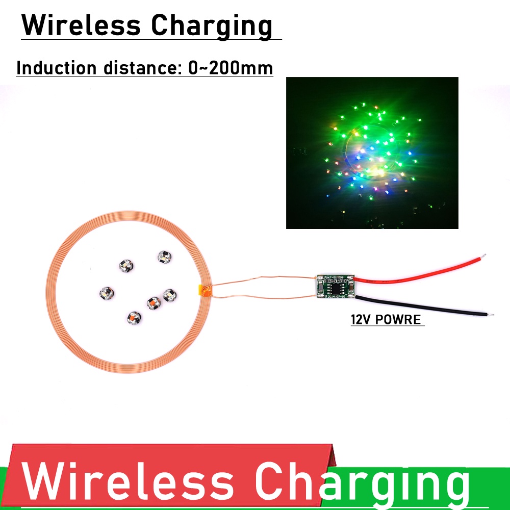 0~50mm Long Distance DC 12V Wireless power supply remote power supply ...