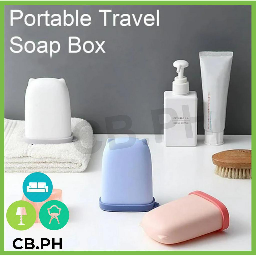 CB.PH Portable Small Soap Box Sealed And Leak-Proof Personal Care ...