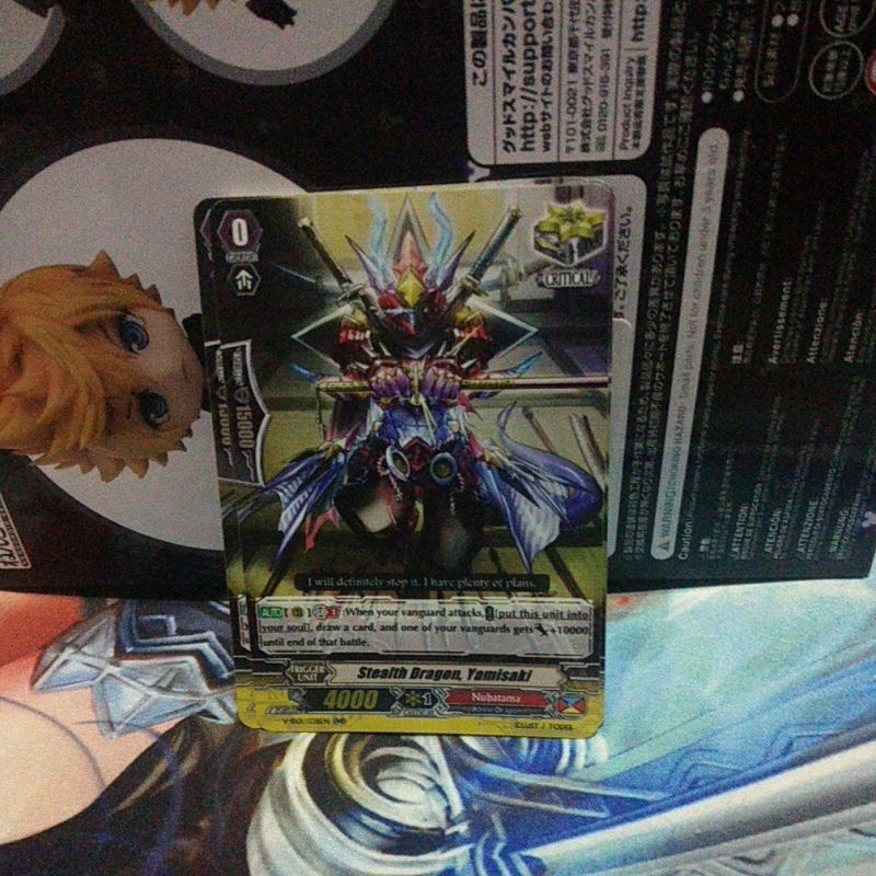 DPS01/VSS01 Premium Collection Vol.1 Stealth Dragon,Yamisaki Nubatama Critical trigger | Shopee ...