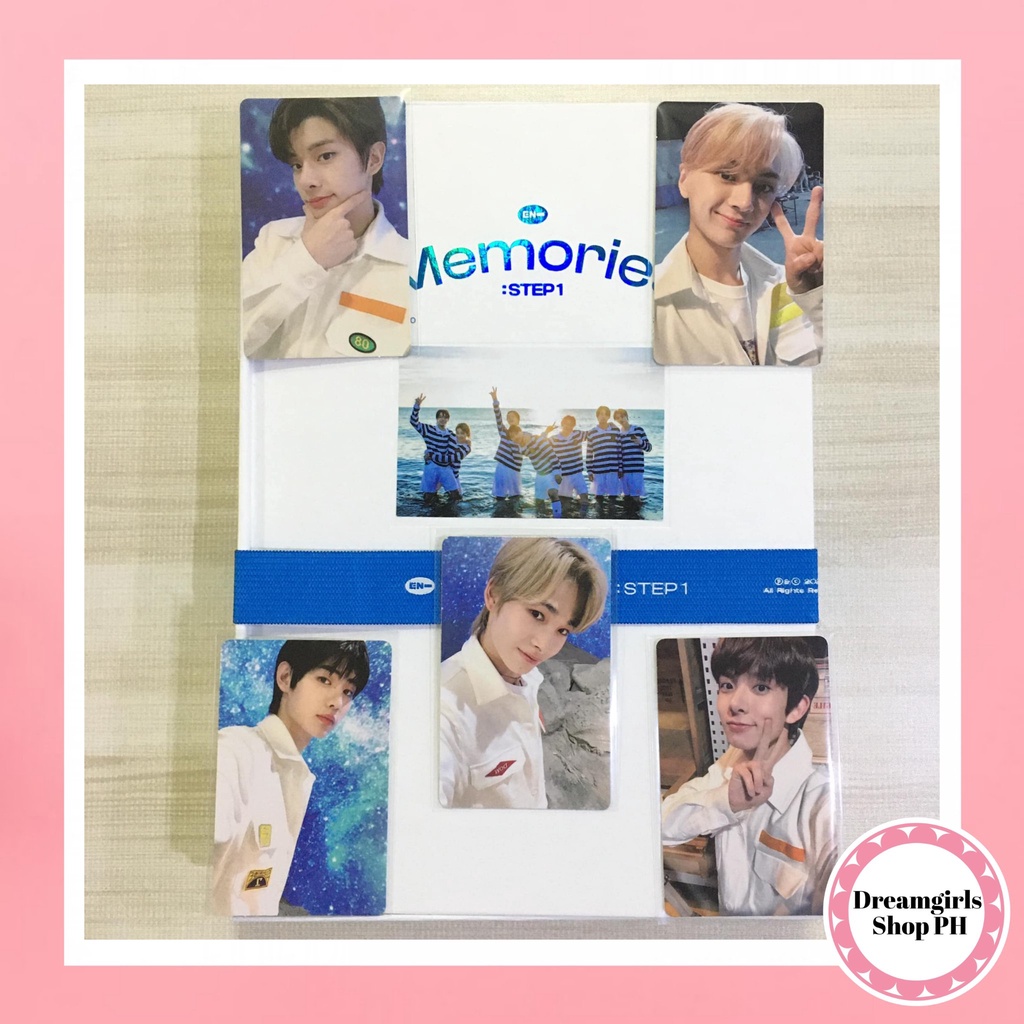 [ENHA] Memories STEP 1 DVD PC RPC Photocard Random Photocard | Shopee ...