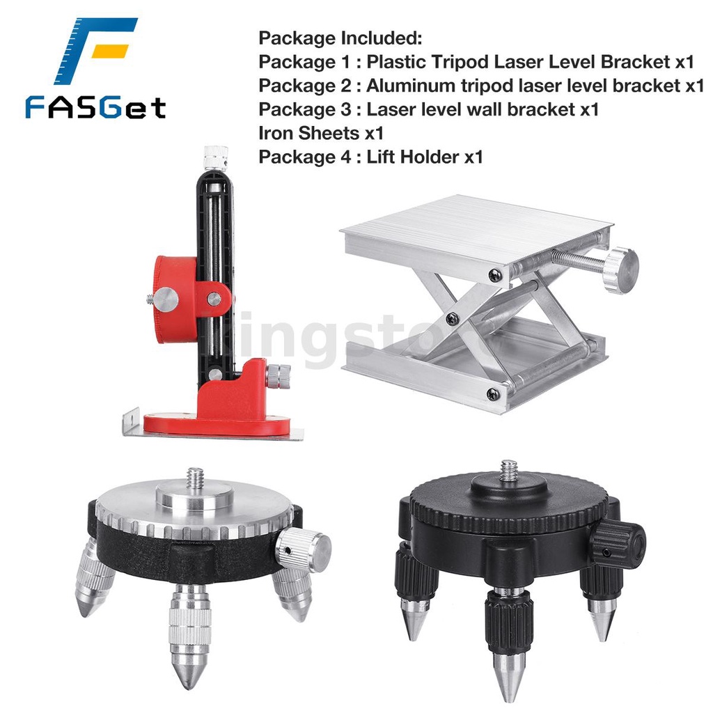 Fasget Laser Level Lift Holder Bracket Leveling Super Strong Iron ...