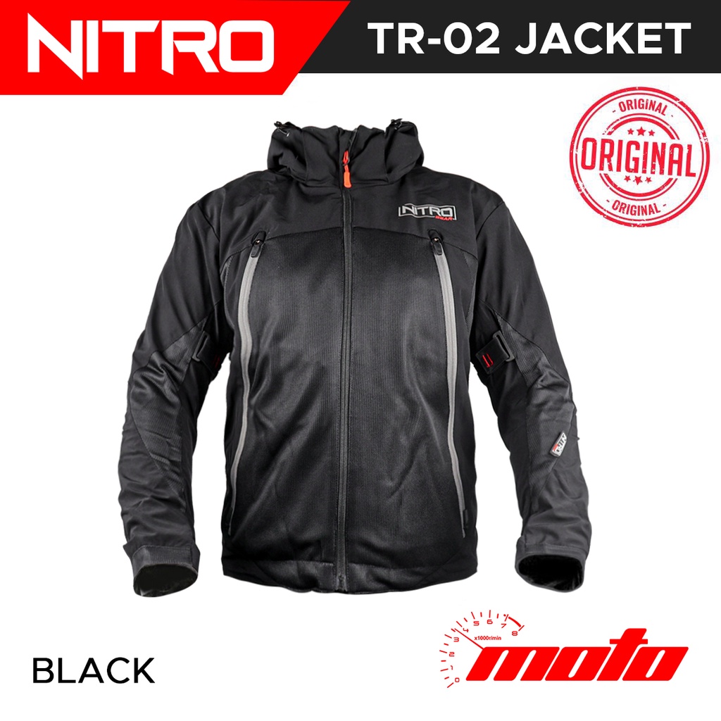 NITRO TR-02 Stretch Air Riding Jacket | Shopee Philippines