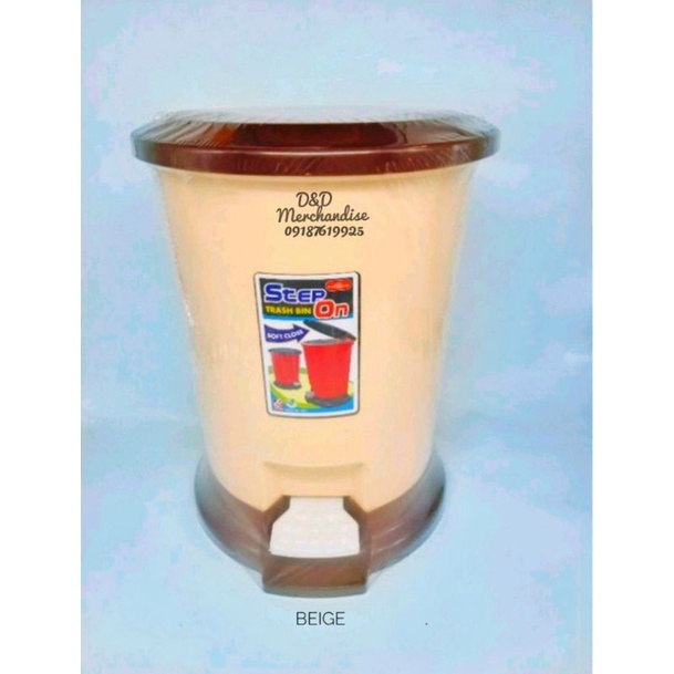 STEP ON TRASH BIN/TRASH CAN | Shopee Philippines
