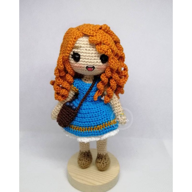 Disney Princess Merida Crochet Doll /Amigurumi | Shopee Philippines