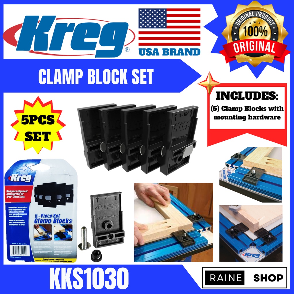 Kreg Clamp Block Set KKS1030 | Shopee Philippines
