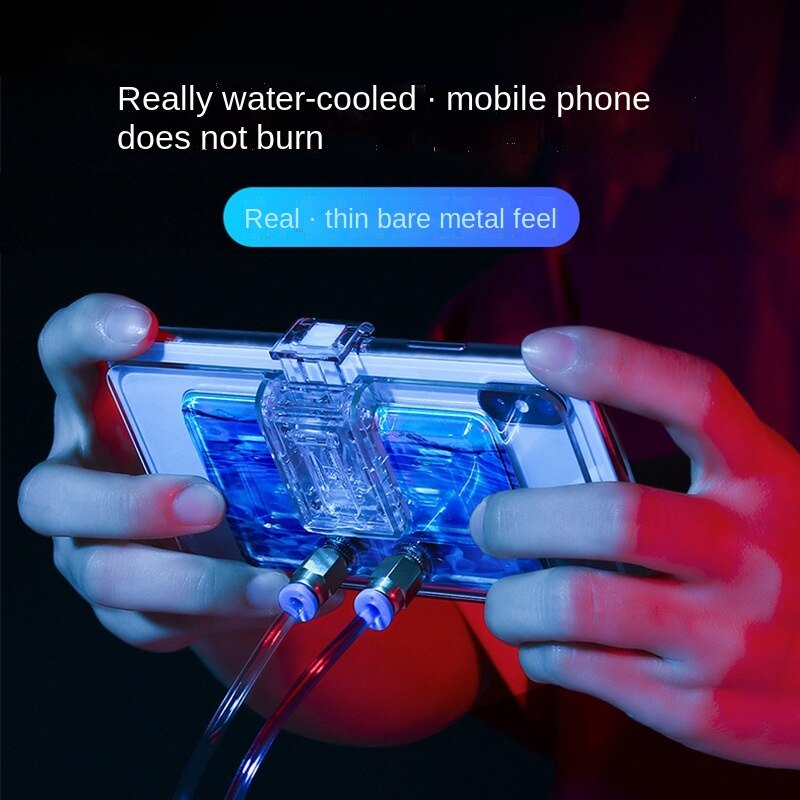 Universal Mobile Phone Water Cooling Radiator Adjustable Portable Fan ...