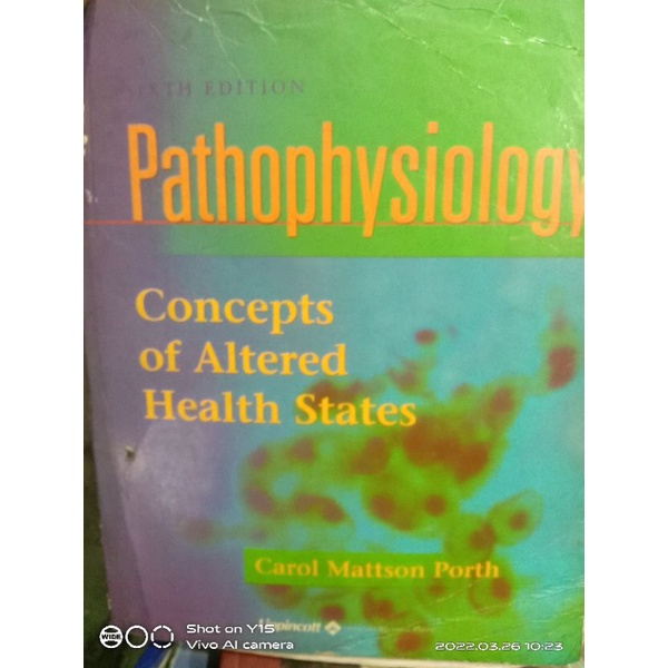 Pathophysiology Concepts of Altered Health States by Carol Mattson ...