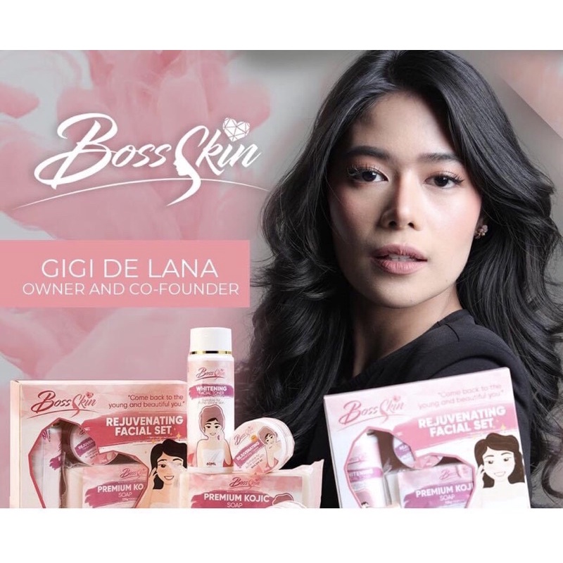 Boss Skin Rejuvenating set by Gigi De Lana (original) | Shopee Philippines