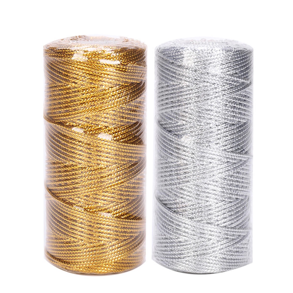 109 Yards Decorative Metallic Cords Twine Rose Gold Wrapping Twine ...