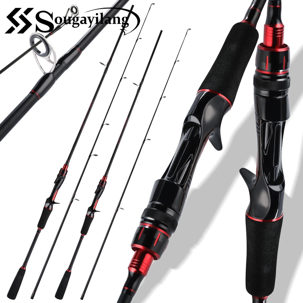 Sougayilang Fishing Rod 1.8m/2.1m Spinning/Casting High Quality Guide Ring For Tackle | Shopee ...