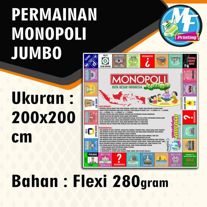 Yomoi | Jumbo Monopoly Game 200 X 200cm | Shopee Philippines