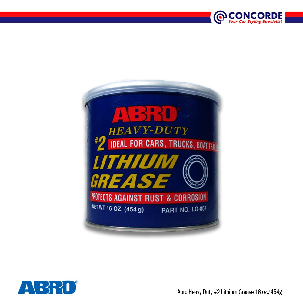 Concorde Abro Heavy Duty #2 Lithium Grease 16 oz./454g | Shopee Philippines