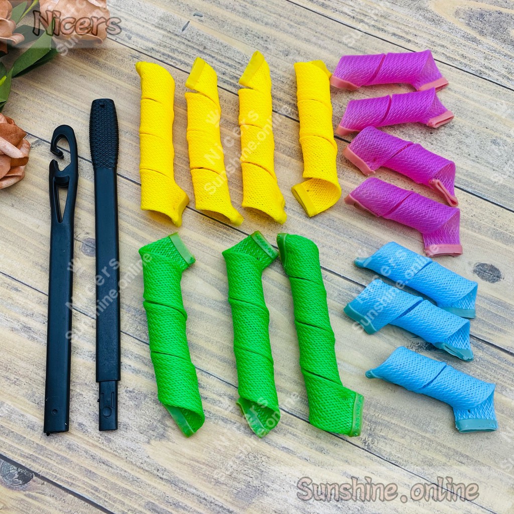 Magic Leverage Hair Curler-16PCS | Shopee Philippines