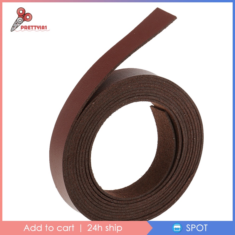 2 Meters Long DIY Leather Crafts Straps Strips 1.5cm Wide Red | Shopee ...