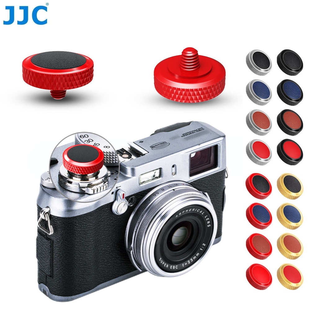 JJC Camera Shutter Button for Fuji Fujifilm XT50 X100VI X100V X100F X-M5 X-T5 X-T4 X-T3 X-T2 X ...