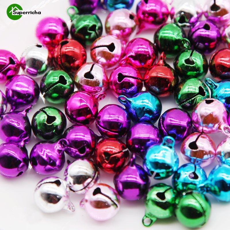 [Christmas Products] 1 Set mixed color Santa Jingle Bells DIY Christmas ...