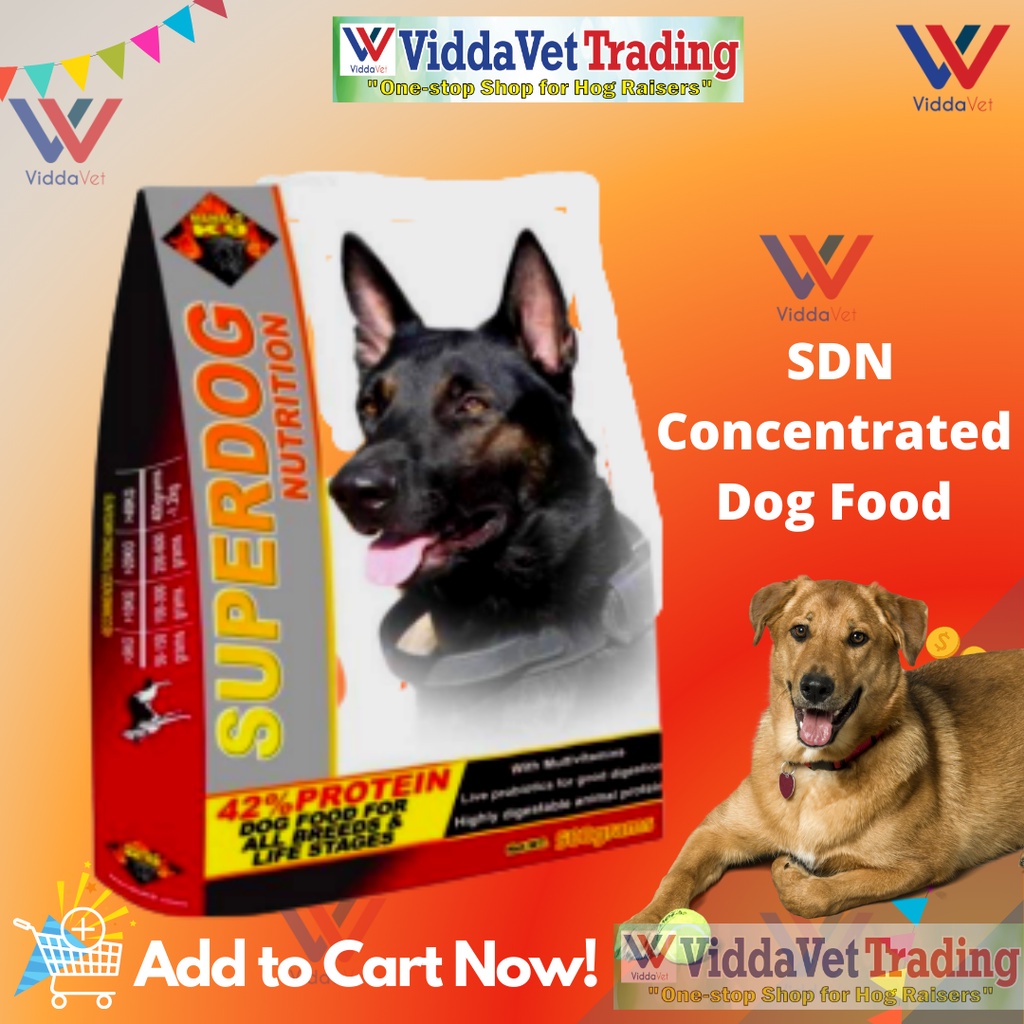 SDN42 5KGS SuperDog Nutrition Concentrated Dog Food For ALL BREEDS AND ...