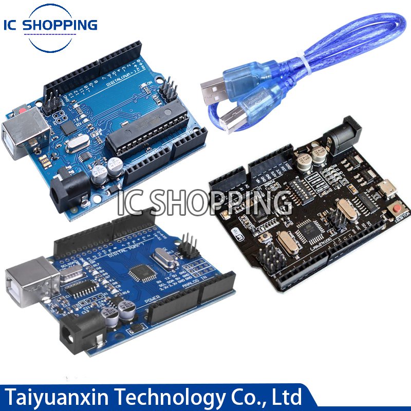 UNO R3 Official Box ATMEGA16U2 UNO+WiFi R3 Original ATMEGA328P Chip CH340G for Arduino UNO R3 ...