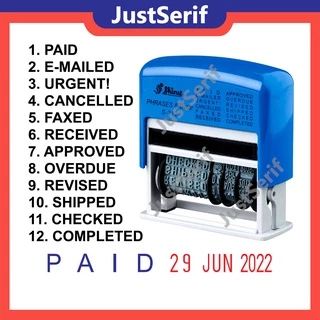 Shop date received stamp for Sale on Shopee Philippines