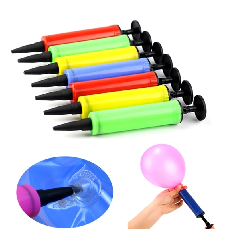 (Ready Stock) Balloon Pump Hand Push Mini Plastic Inflator Air Pump ...