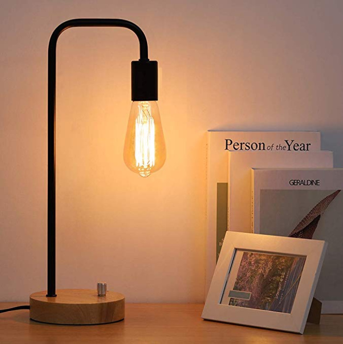 COD Desk lamp Study table lamp bedside lamp Dimmable lamp industrial ...