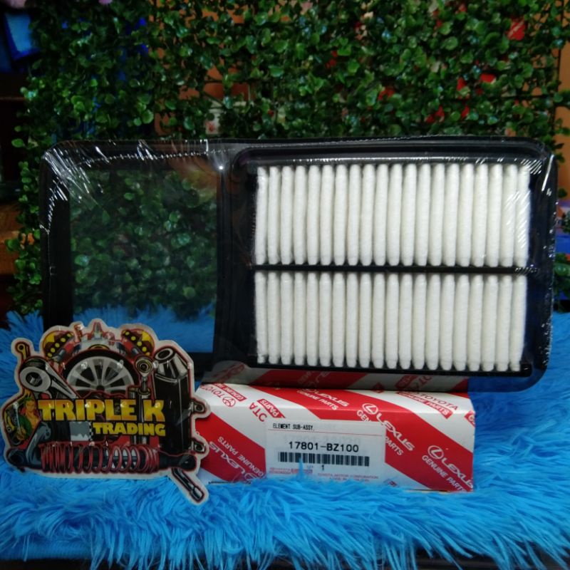 Air Filter for Toyota Wigo 2014-2016 17801-BZ100 | Shopee Philippines