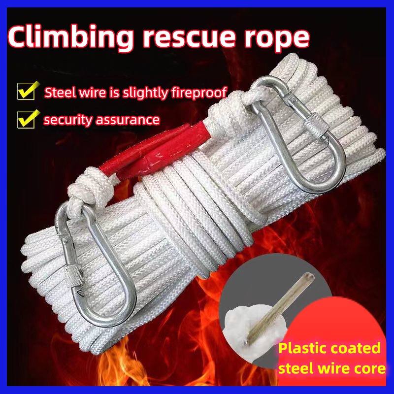 COD *10 mm Climbing / Hiking Rope Safety Rescue Utility Rope 2 Climbing ...