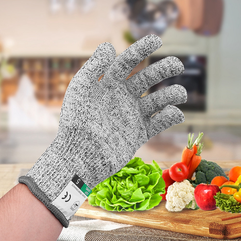 Food Grade 5 Industrial Durable Anti-Cut Gloves Cut Resistant Gloves ...