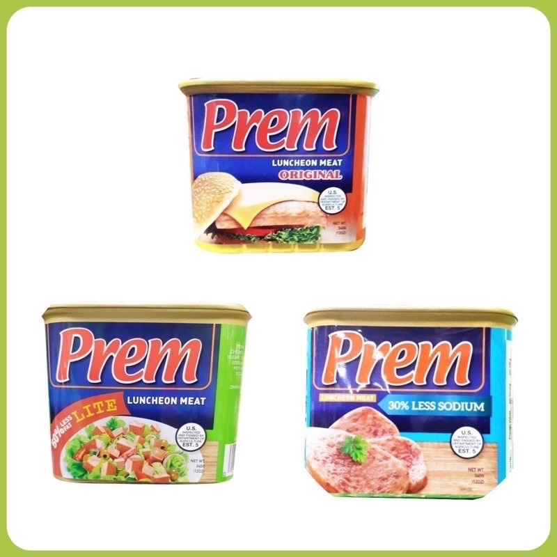 PREM LUNCHEON MEAT ORIGINAL 340g IMPORTED USA | Shopee Philippines