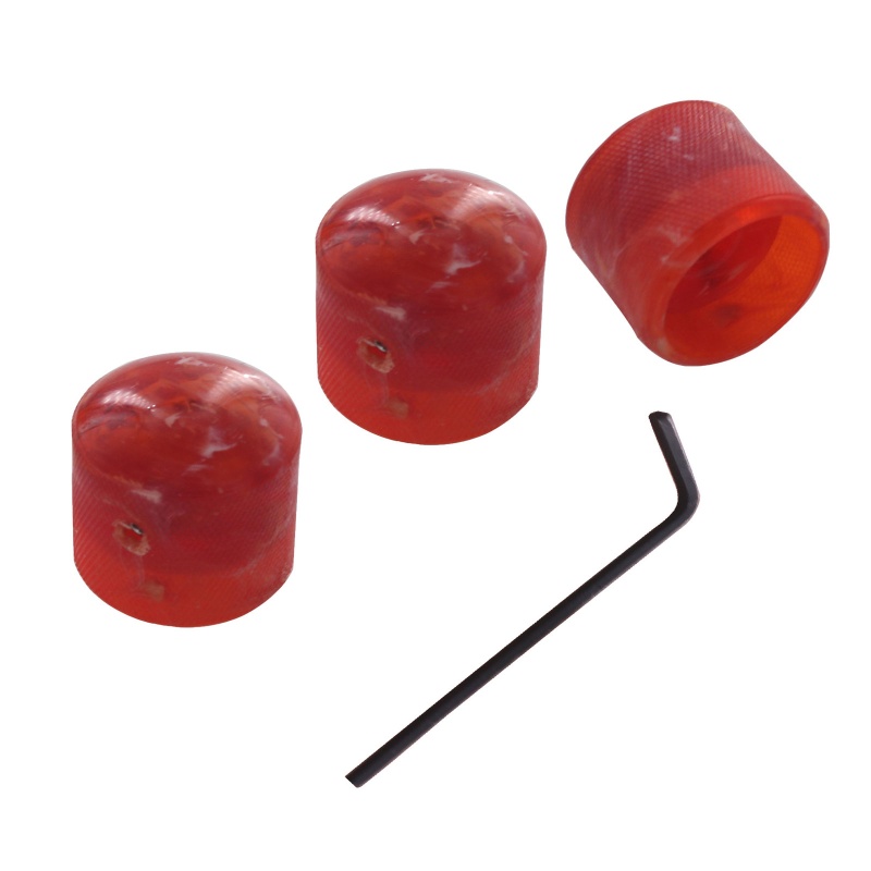Yoo Guitar Knobs Volume Tone Speed Control Knobs Shaft Top Hat Knobs ...