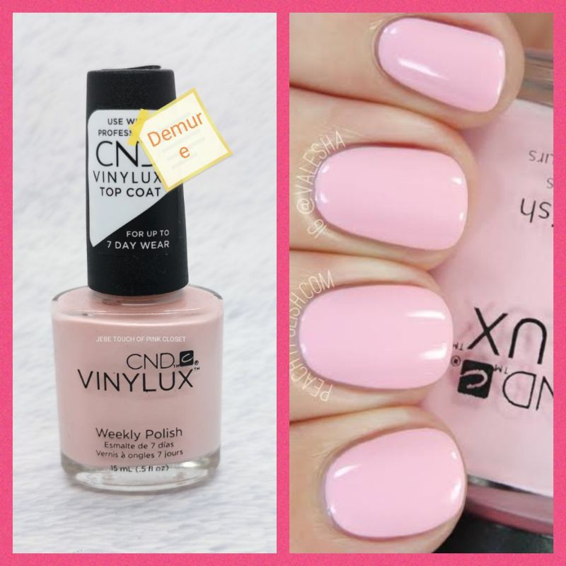 COD! CND VINYLUX WEEKLY POLISH-BOUGHT IN US! be demure | Shopee Philippines
