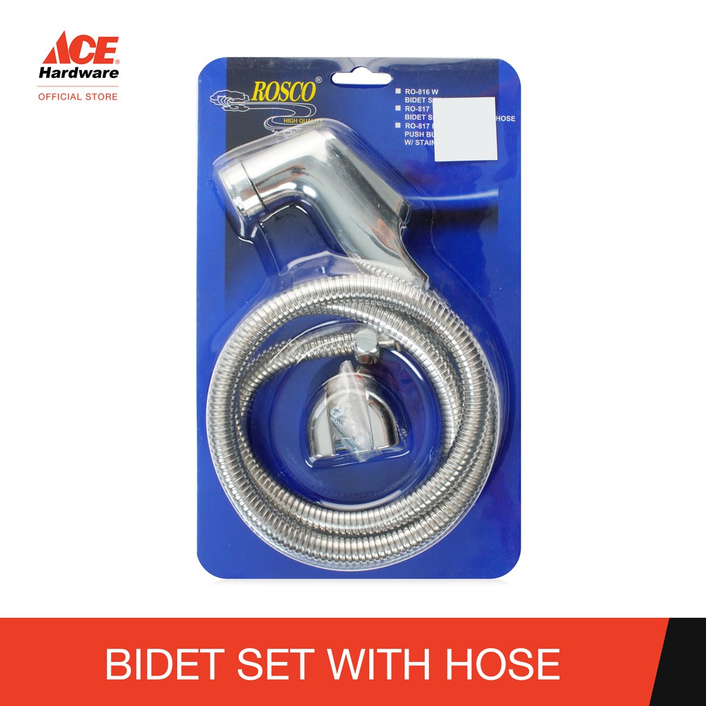 ROSCO Bidet Set W/ Stainless Hose RO-817 | Shopee Philippines