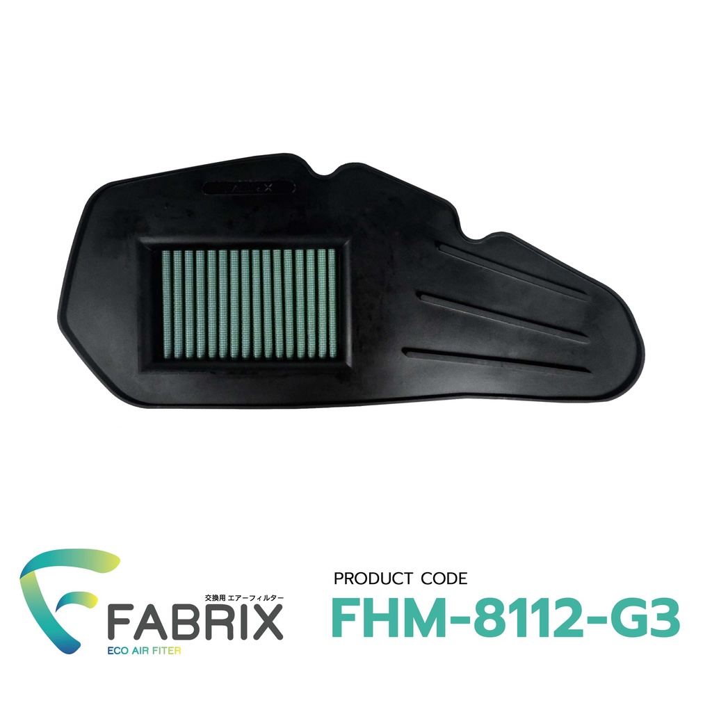 FABRIX Air Filter Element Motorcycle Honda (Click125i PCX150 Vario125 ...