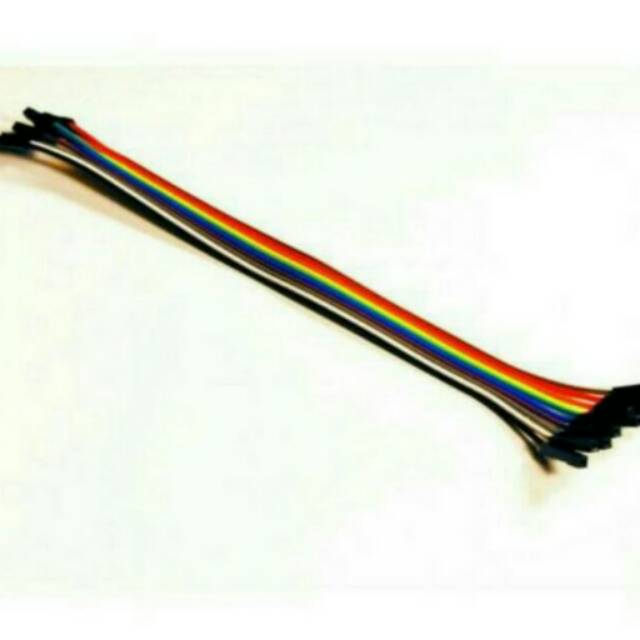 20 Pcs Dupont Jumper Cable for Breadboard Arduino 20cm Female to Female ...