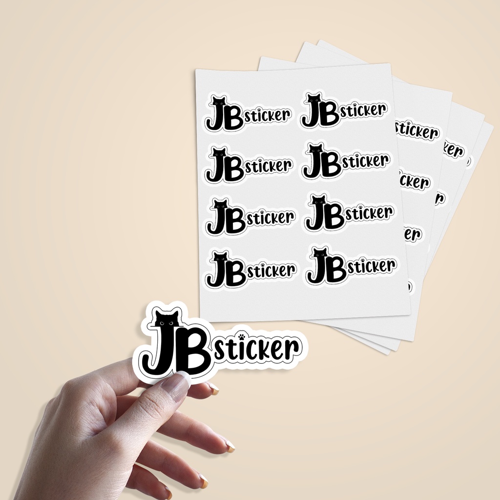 50pcs 2/2.3 inch Customized Sticker Label, Packaging Label, Sticker ...