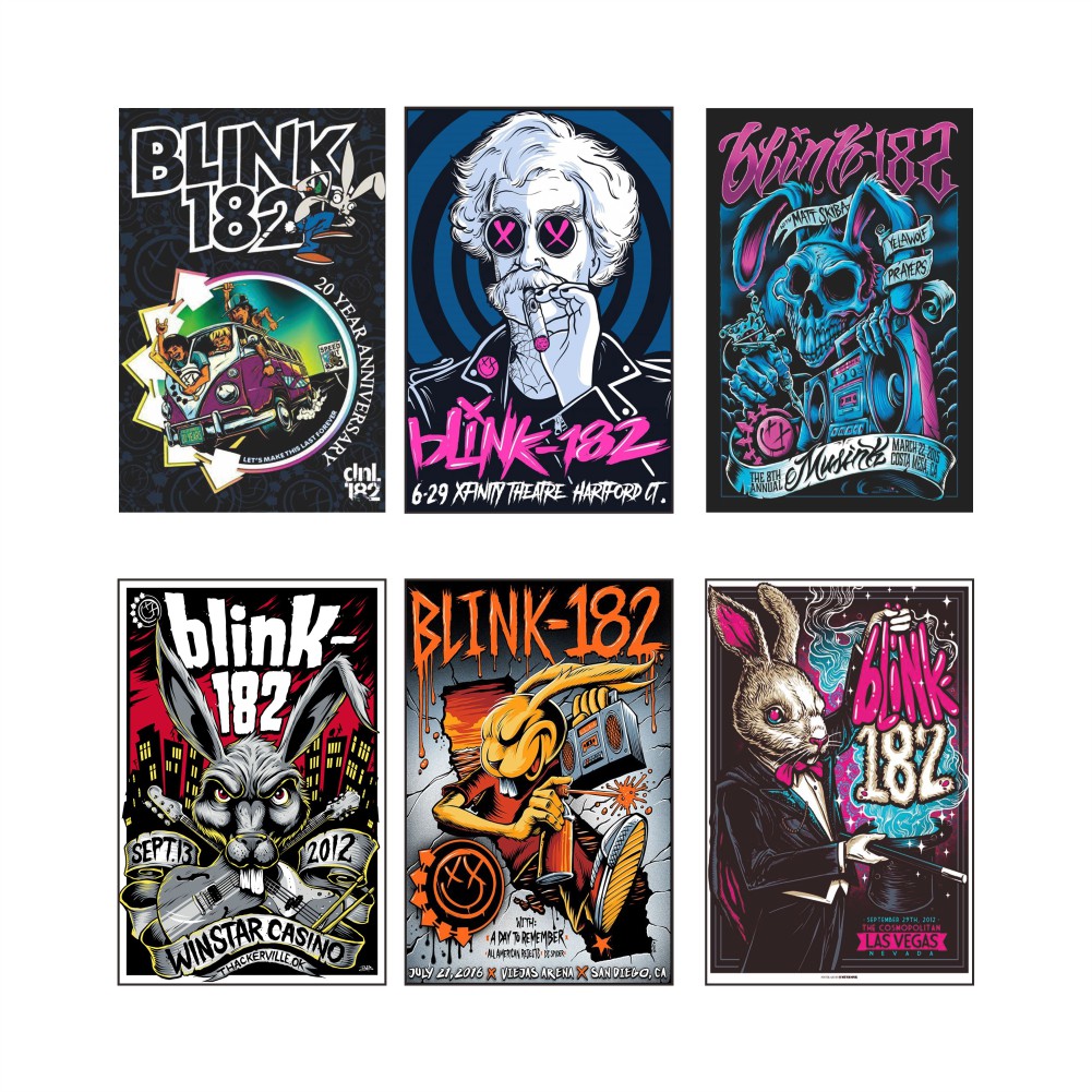 Blink 182 Band Poster (A3+ Size) | Shopee Philippines