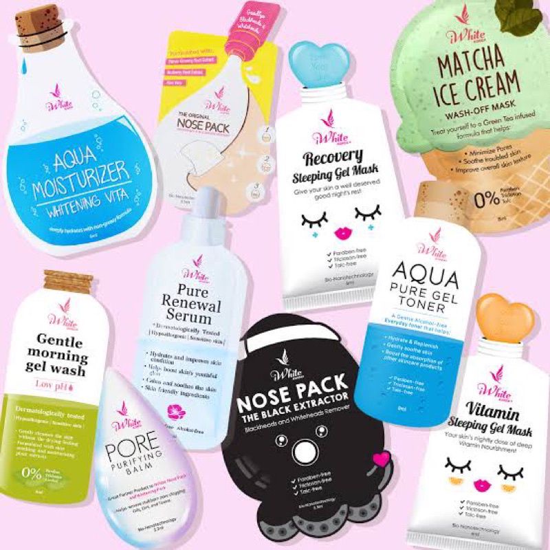 Iwhite Korea Skincare Trial Sachets | Shopee Philippines