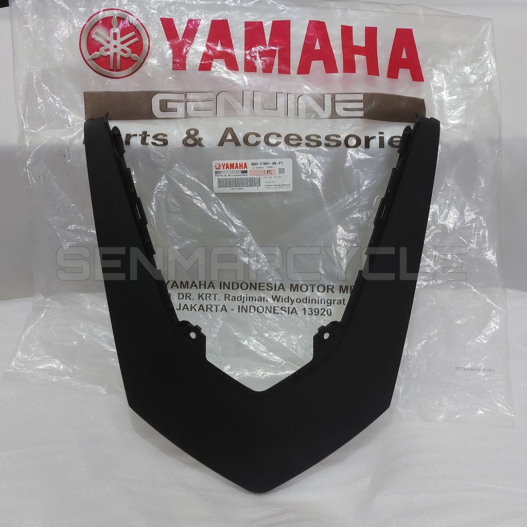NMAX V2 MATT BLACK BIG U / COVER FRONT (ORIGINAL YAMAHA) | Shopee ...
