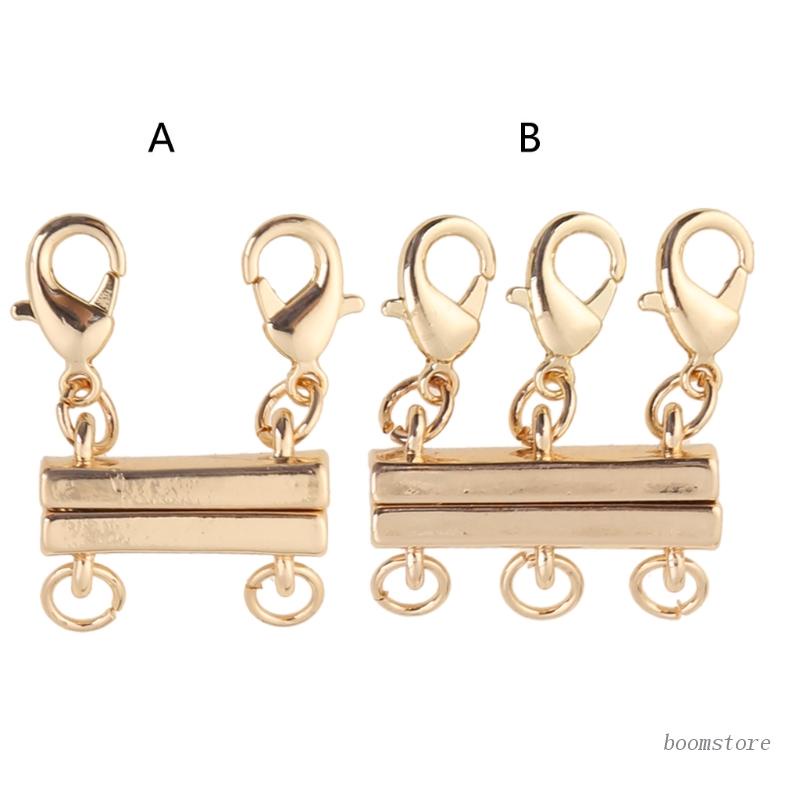 Boom Layering Necklace Clasp Lock Magnetic Necklace Connector Multi ...