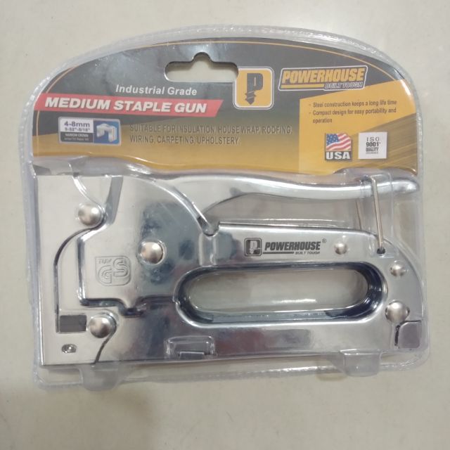 Powerhouse medium staple gun (gun tacker) | Shopee Philippines