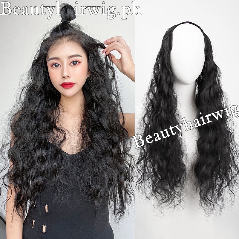 Long Kinky Curly Hair High Temperature Synthetic Corn Wave Hair ...