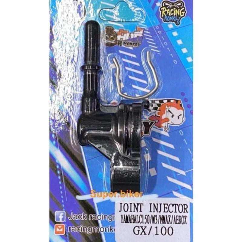 RACING MONKEY JOINT INJECTOR CLICK 125/CLICK 150/BEAT FI/PCX/YAMAHA/M3 ...