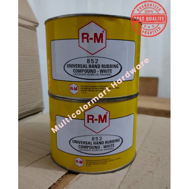RM UNIVERSAL RUBBING COMPOUND FOR 2 LITERS | Shopee Philippines