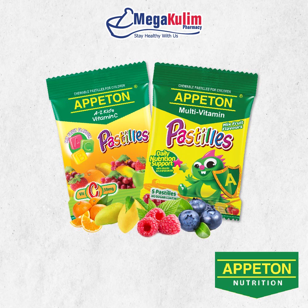Appeton A-Z Vitamin C / Multi-vitamin Pastilles 5's | Shopee Philippines