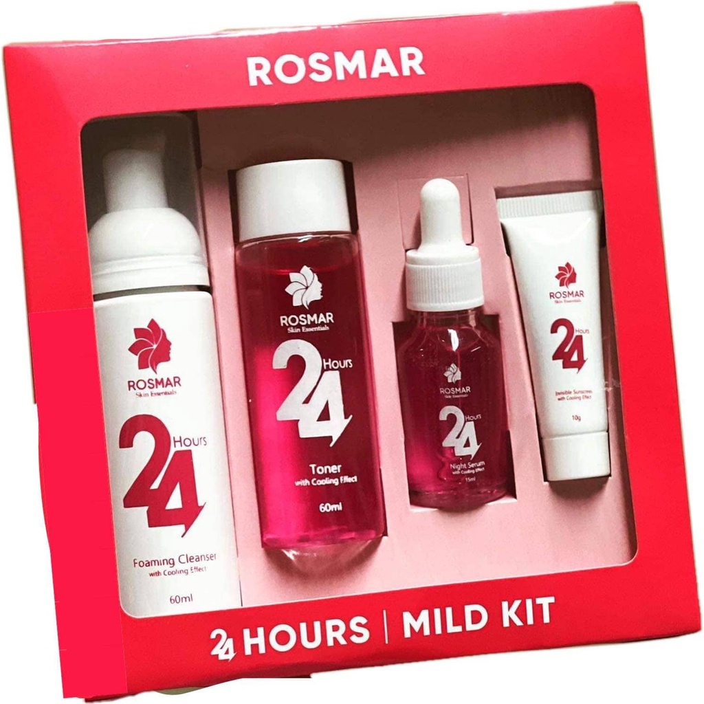 ROSMAR 24 Hours Mild Kit | Safe for Teens, Lactating, Pregnant | Shopee ...