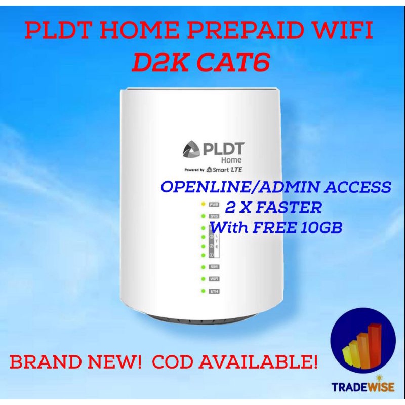 PLDT PREPAID WIFI CAT6 MODEMS | Shopee Philippines